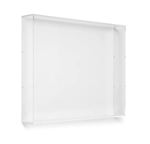 Acrylic Shadow Box 3 in Depth for Canvas Matted Print 3D Art - Laser ...